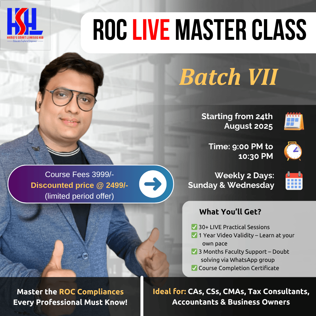 ROC Live Master Class With Practical Training