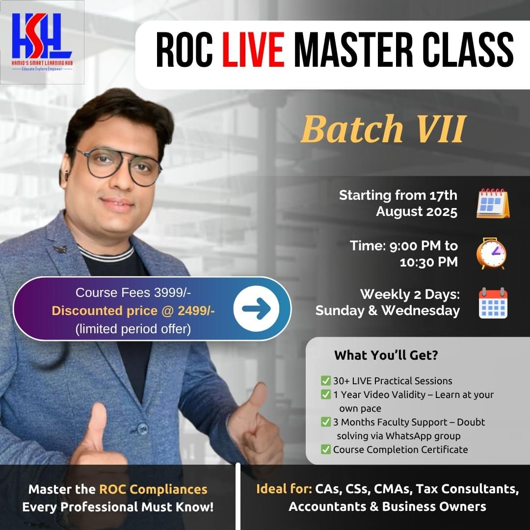 ROC Live Master Class With Practical Training